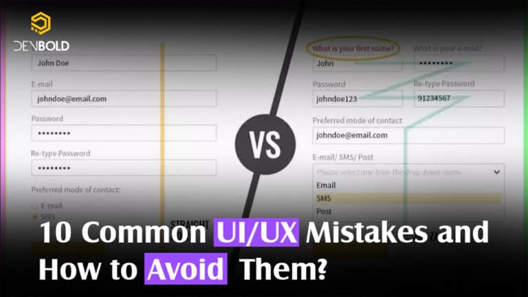 10 Common UI/UX Mistakes To Avoid In User Interface Design - DevBold